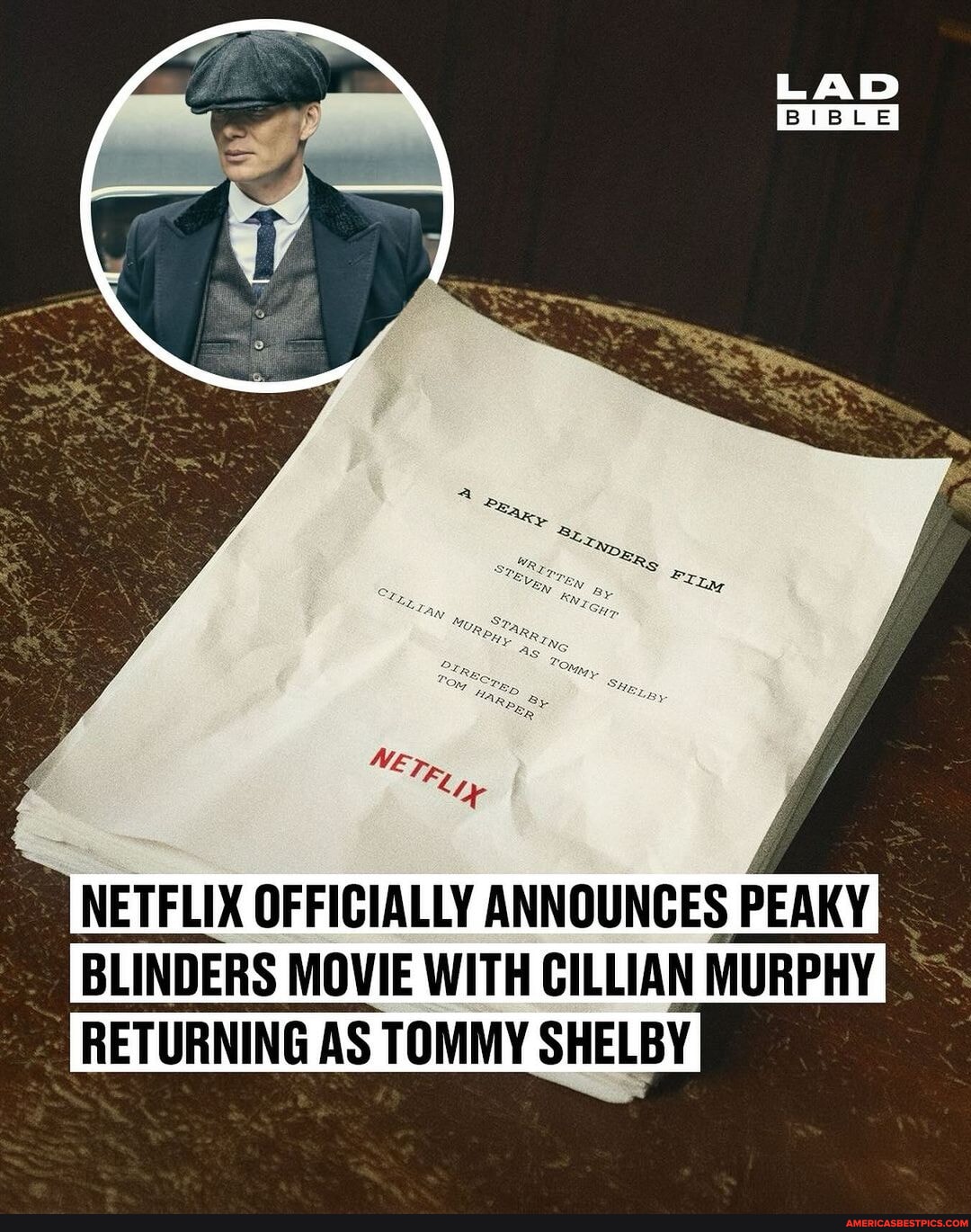 Netflix have officially announced the long-rumoured Peaky Blinders ...