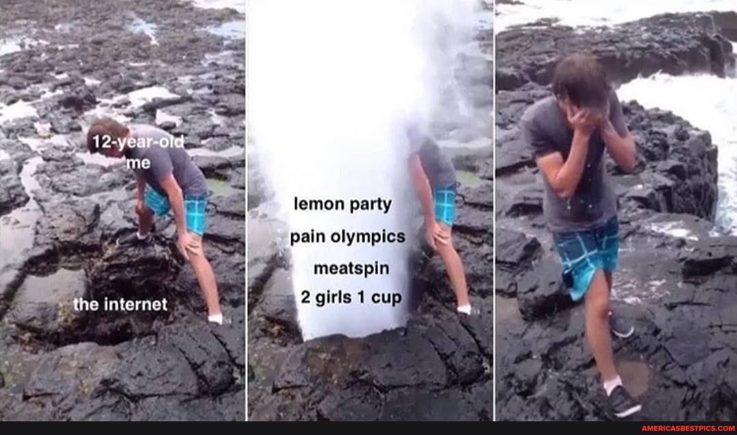 Childhood ruined with the click of a button - lemon party pain olympics ...