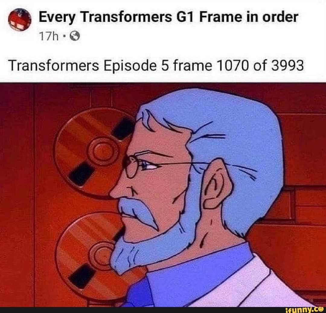 Every Transformers Frame in order Transformers Episode 5 frame 1070 of ...