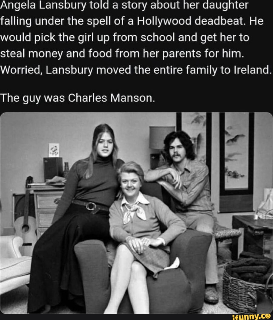 Angela Lansbury told a story about her daughter falling under the spell ...