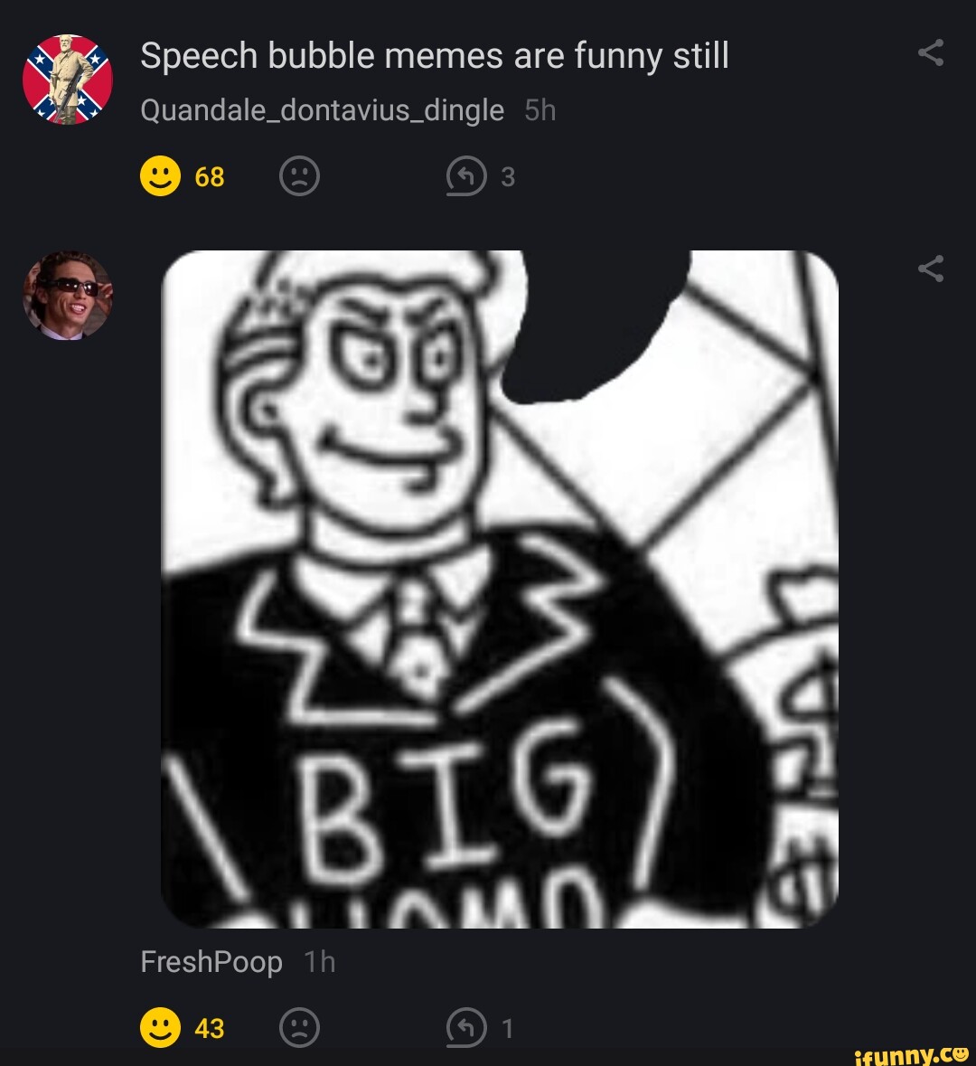 Speech bubble memes are funny still Quandale_dontavius_dingle Sh 68 3 ...