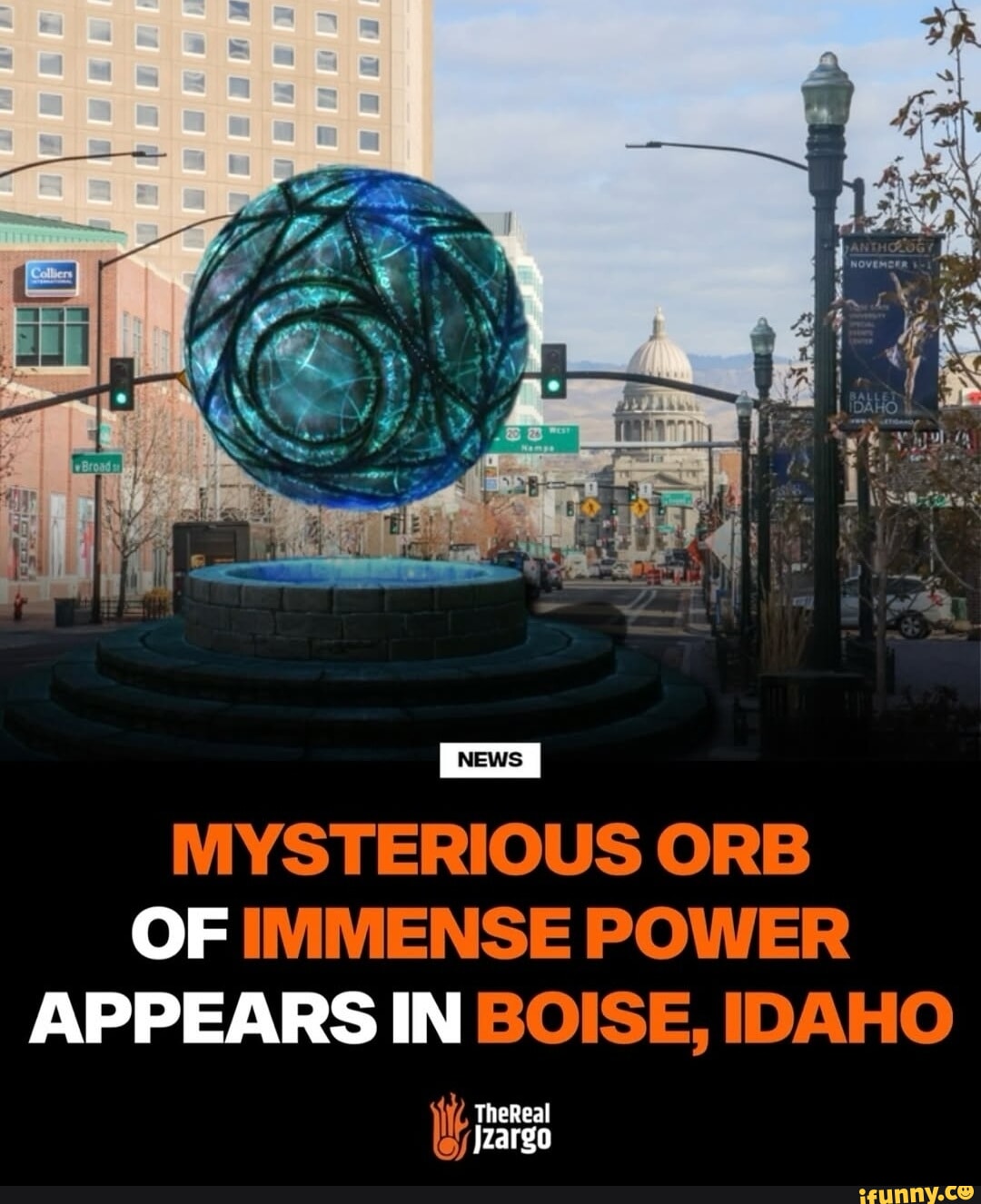 MYSTERIOUS ORB OF IMMENSE POWER APPEARS IN BOISE, IDAHO TheReal Jzargo ...