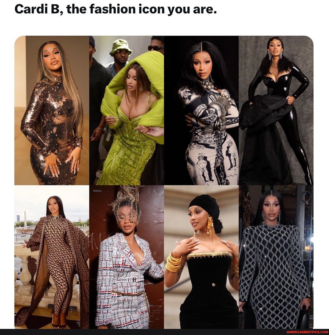 #cardib wins - Cardi B, the fashion icon you are. - America’s best pics ...