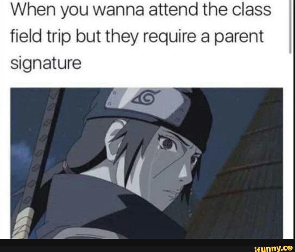 When you wanna attend the class field trip but they require a parent ...