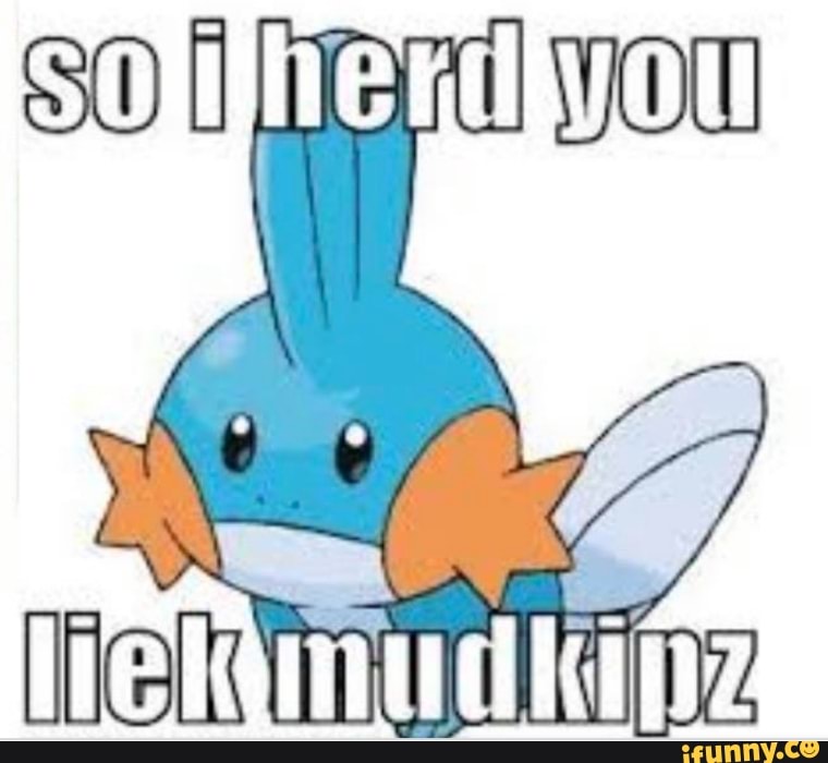 So I Herd U Liek Mudkipz Gif