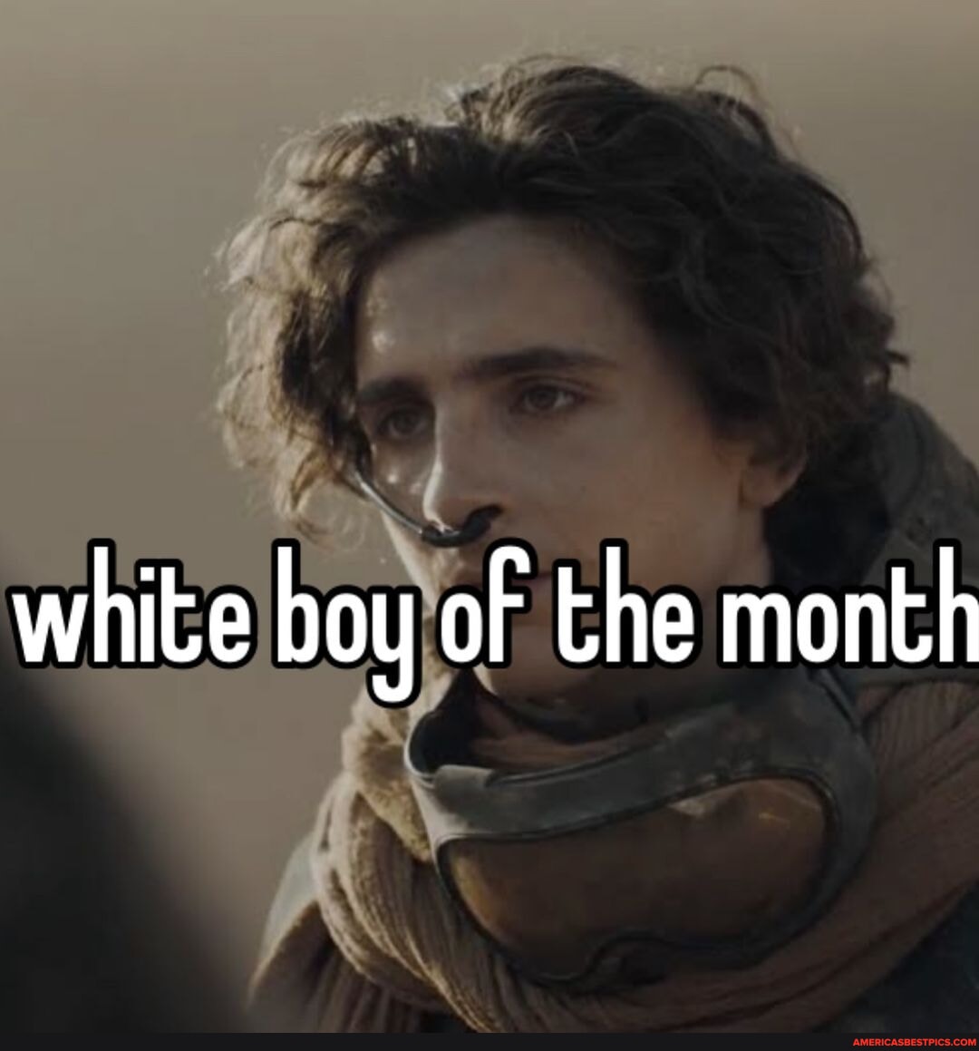 White boy of the month - America’s best pics and videos