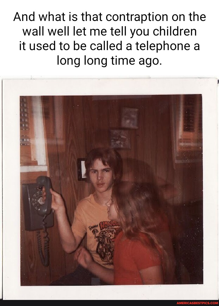 And what is that contraption on the wall well let me tell you children ...