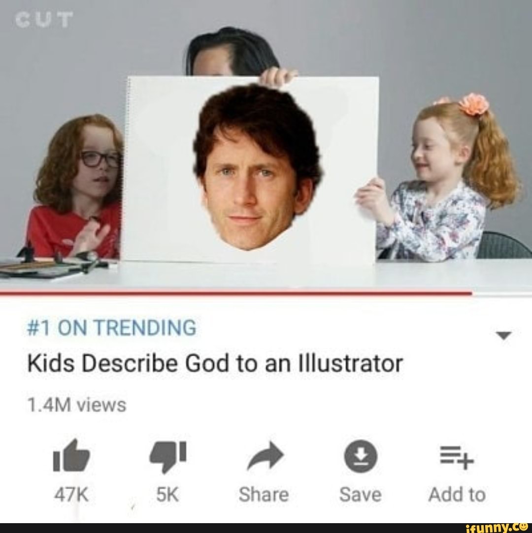 Kids Describe God to an Illustrator - iFunny