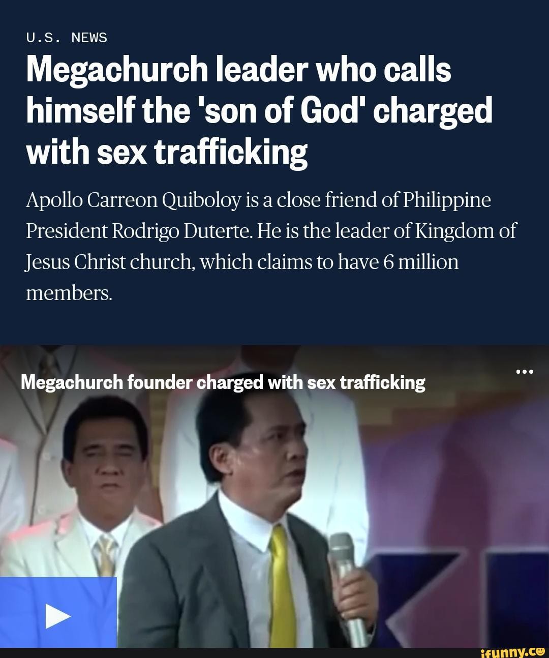 Quiboloy memes. Best Collection of funny Quiboloy pictures on iFunny