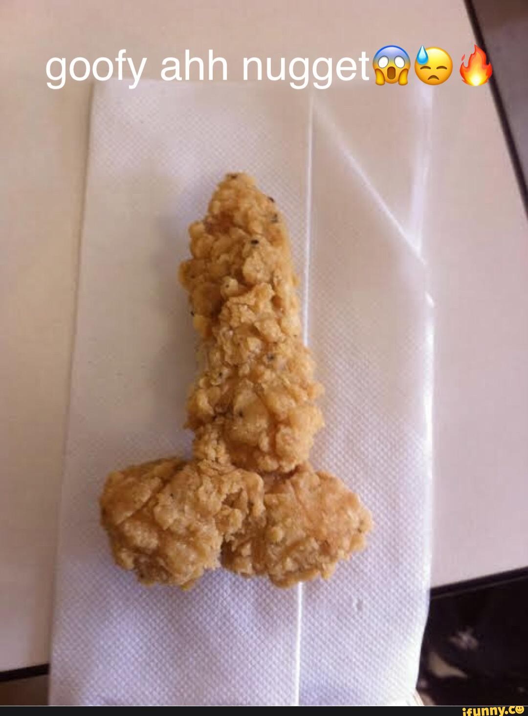 Goofy ahh nugget*: - iFunny Brazil