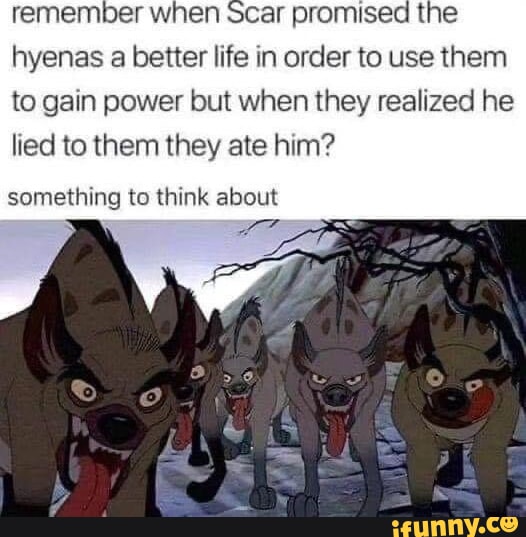 Scar memes. Best Collection of funny Scar pictures on iFunny