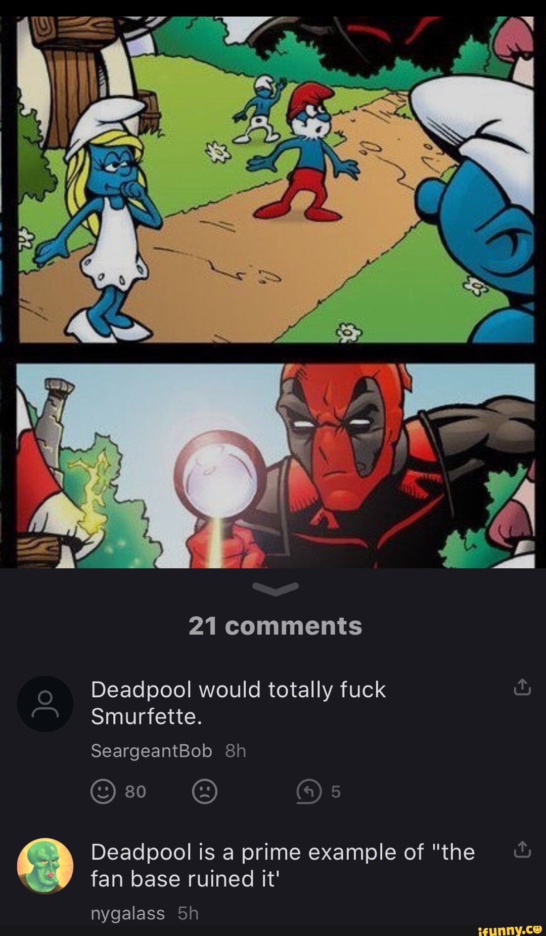 Smurfette memes. Best Collection of funny Smurfette pictures on iFunny