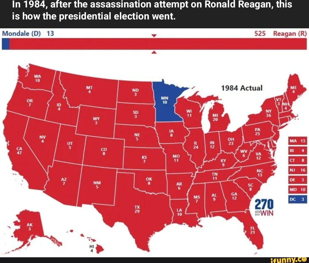 In 1984, after the assassination attempt on Ronald Reagan, this is how ...