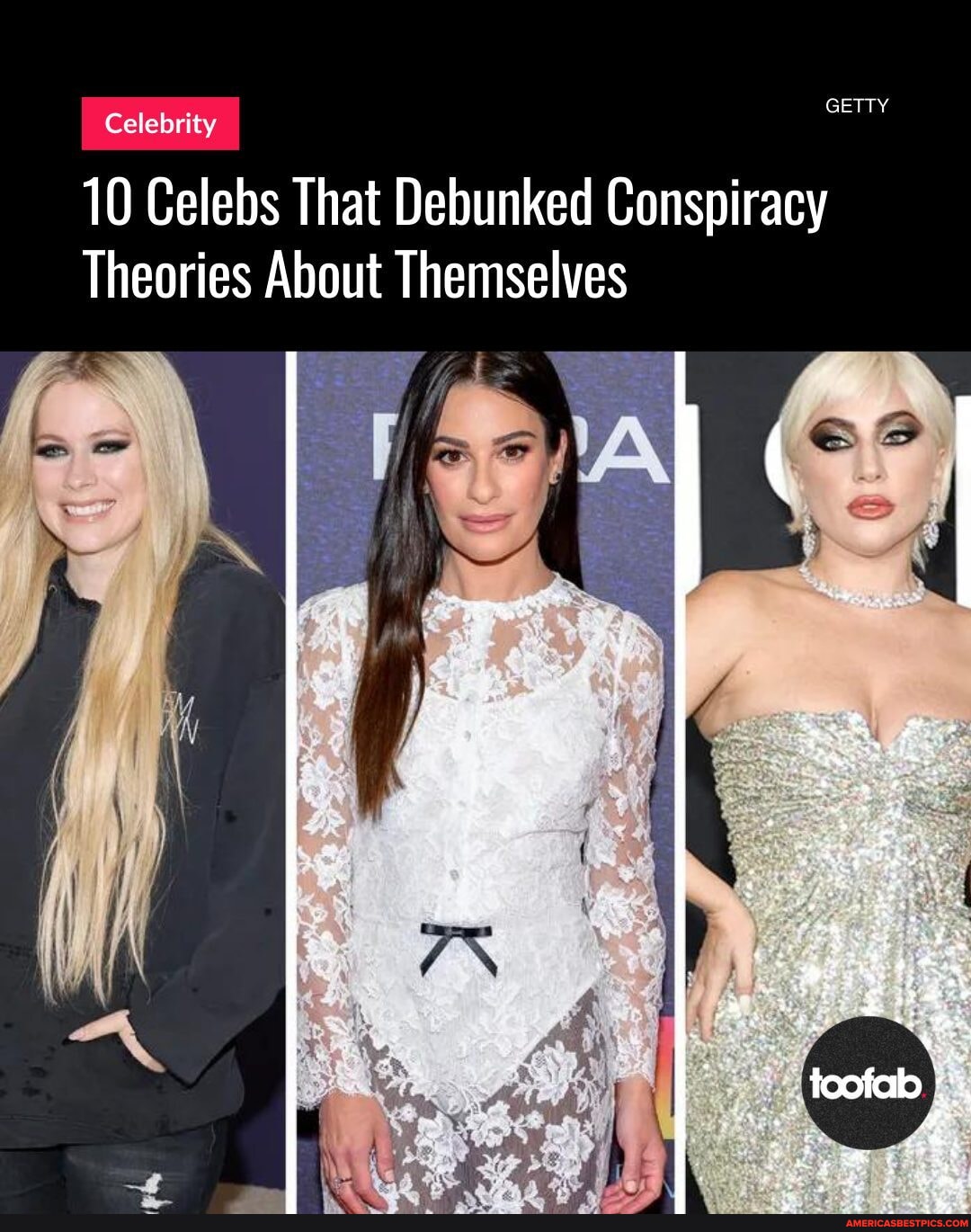 GETTY Celebrity 10 Celebs That Debunked Conspiracy Theories About ...