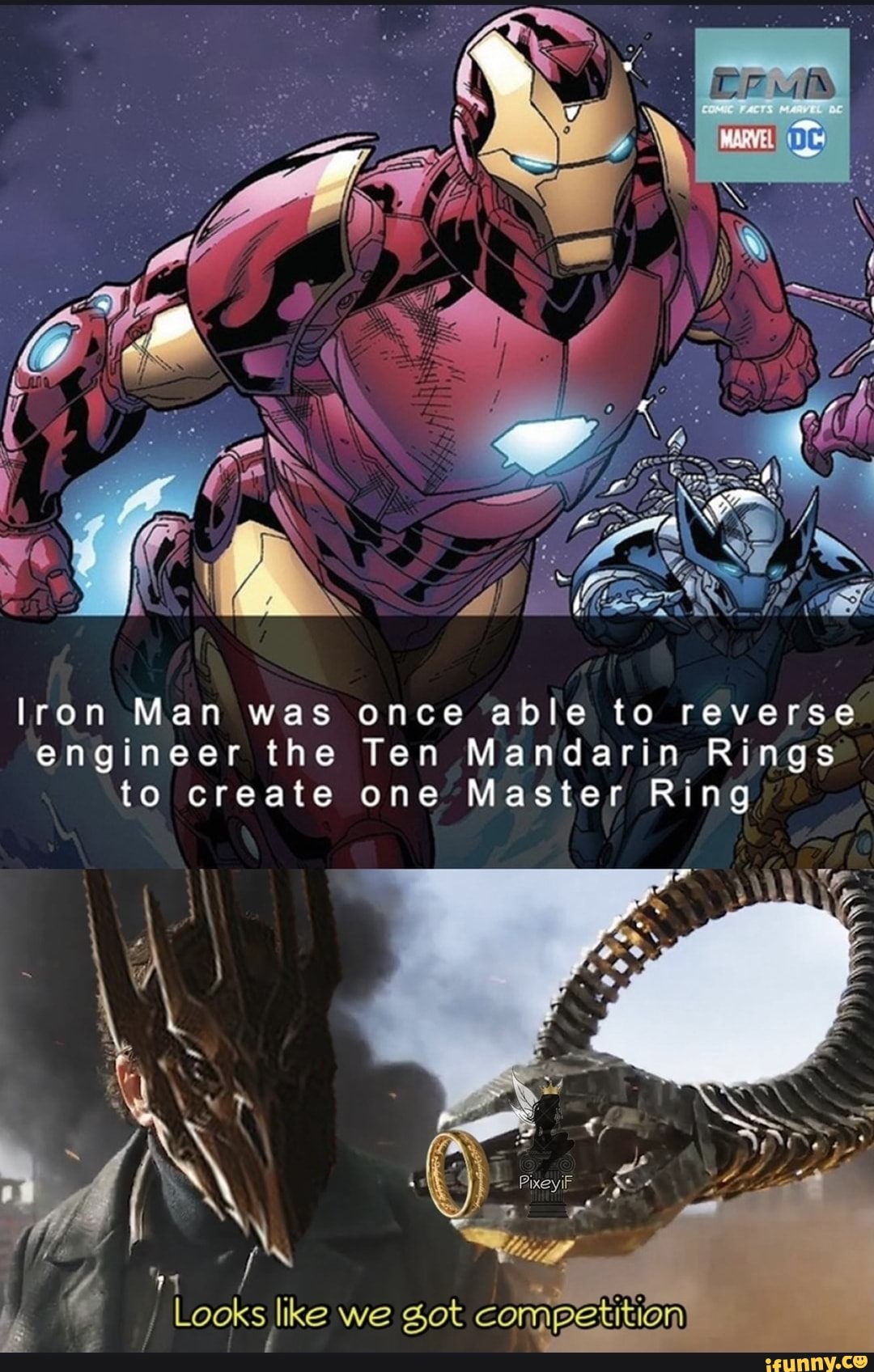 Iron Man was once able to reverse engineer the Ten Mandarin Rings to ...