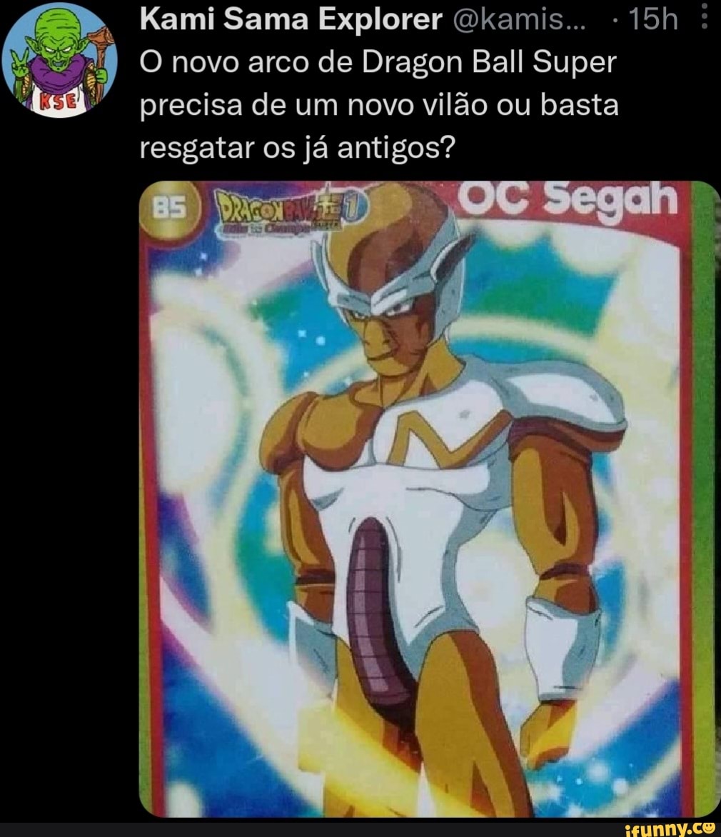 Kami Sama Explorer Okamis... O novo arco de Dragon Ball Super precisa ...