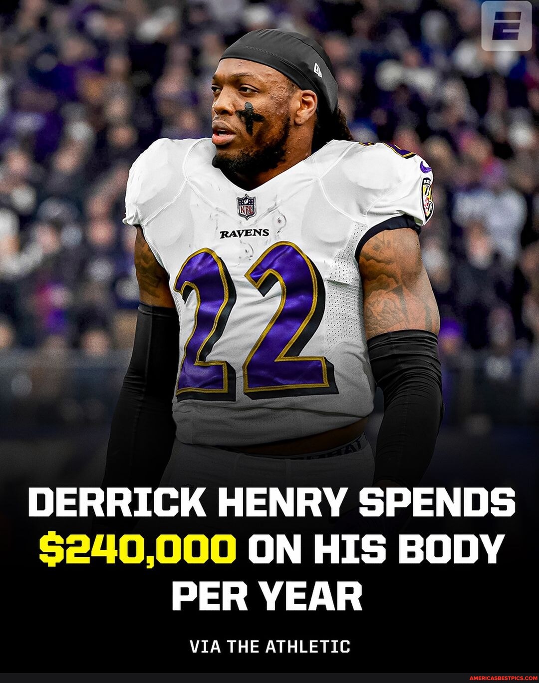 Derrick Henry spends nearly a quarter of a million on his body annually ...