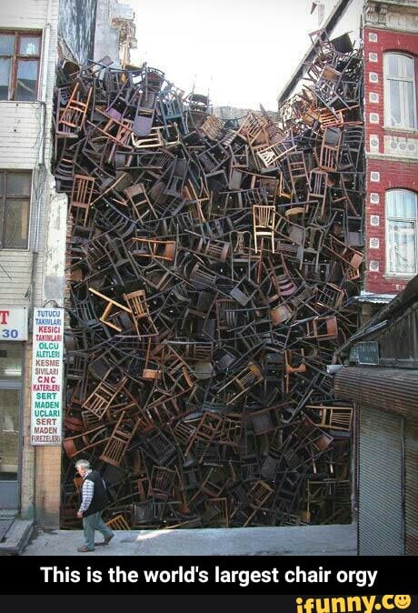 This is the world's largest chair orgy - This is the world's largest ...