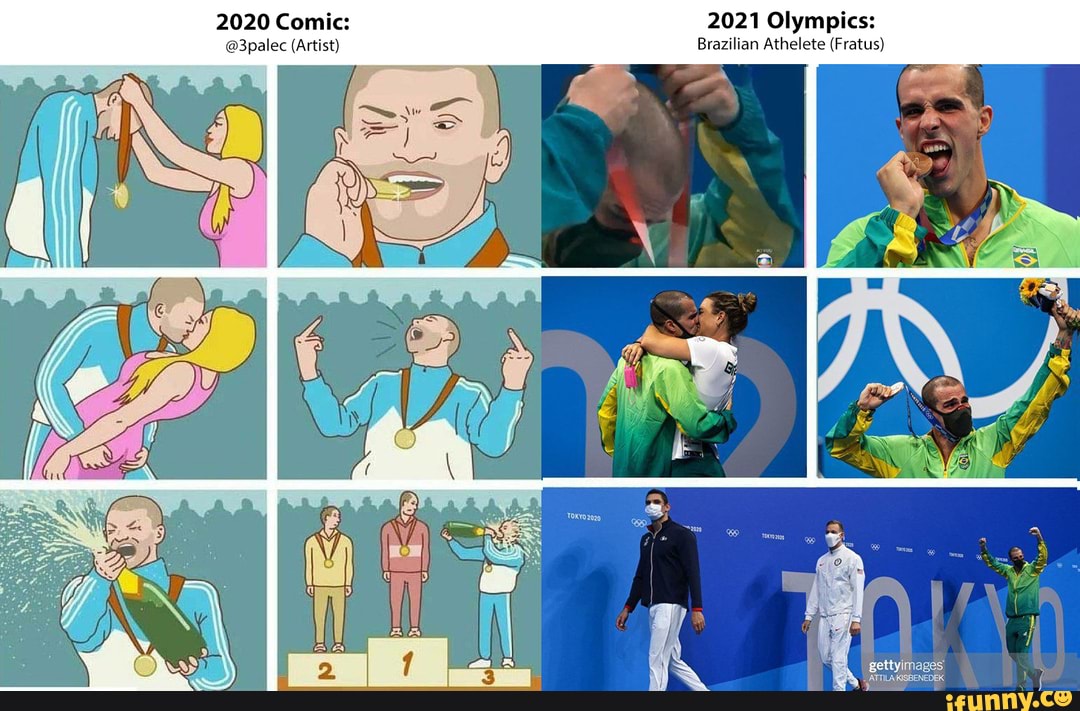 Life Imitates Art - 2020 Comic: 2021 Olympics: @3palec (Artist ...