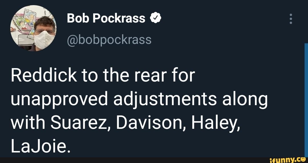 Bob Pockrass Reddick to the rear for unapproved adjustments along with ...