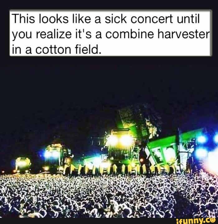 Cotton Concert Time ? 🎵🎵 😲 - This looks like a sick concert until you ...