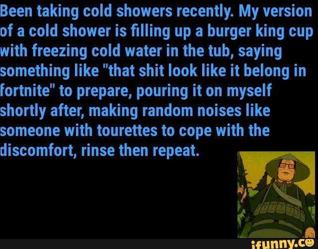 Coldshower memes. Best Collection of funny Coldshower pictures on iFunny