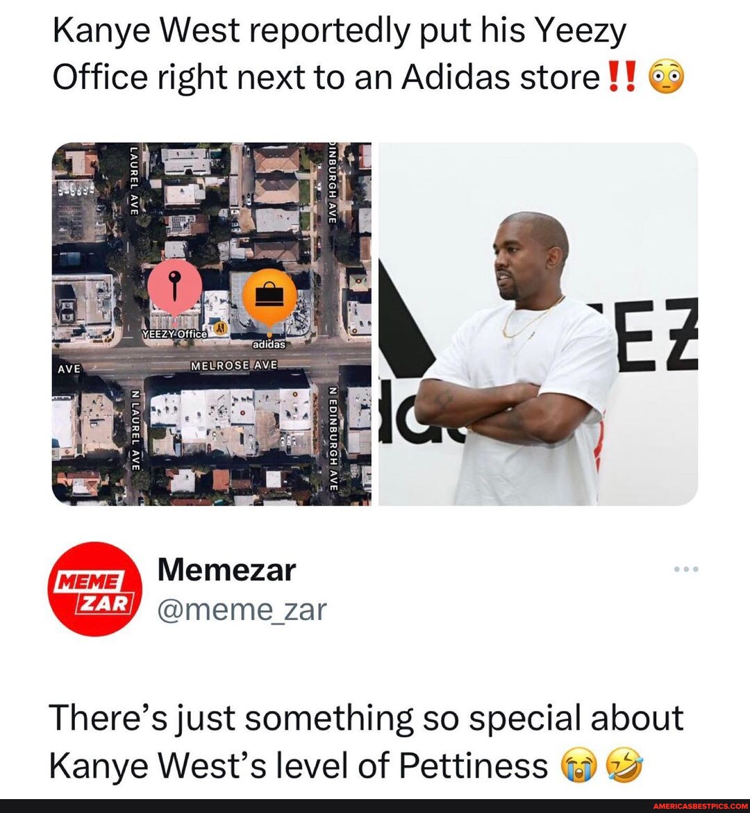 Kanye West is one of a kind 😂 - - - #kanyewest #adidas #kanyewestmemes ...