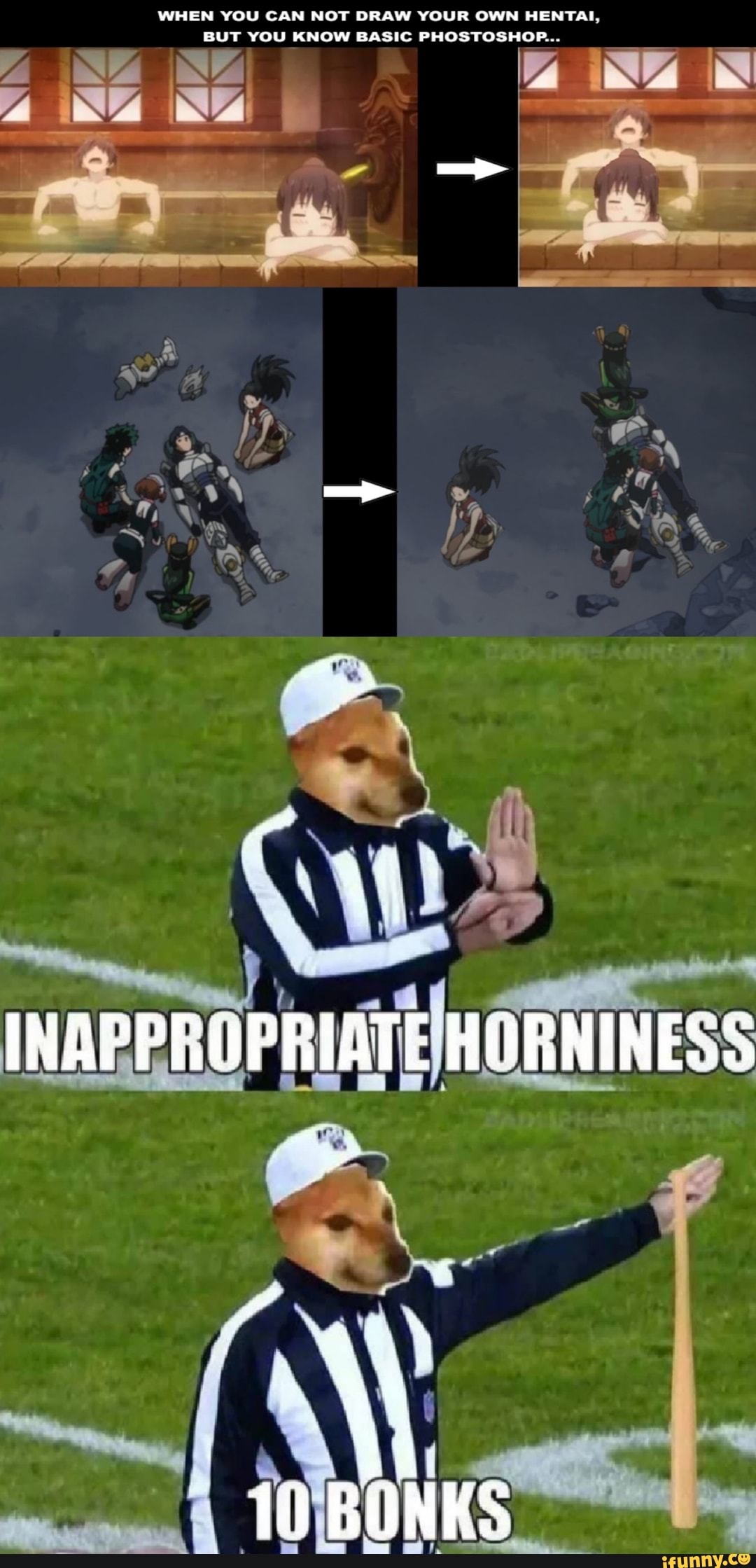 When You Can Not Draw Your Own Hentai But You Know Basic Phostoshop Inapprupriate Hurnines