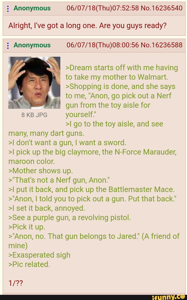 Weird Dream Thread - 4Chan - iFunny