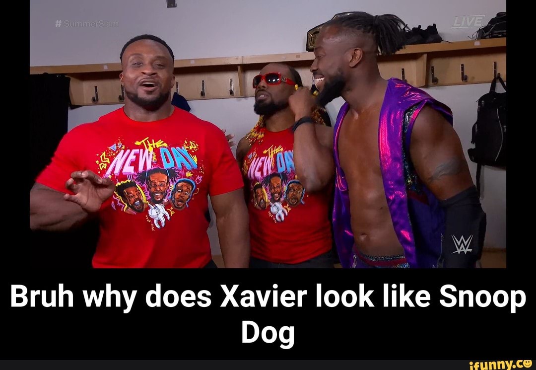 Bruh why does Xavier look like Snoop Dog - Bruh why does Xavier look ...