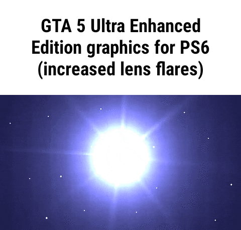 GTA Ultra Enhanced Edition graphics for (increased lens flares) - iFunny
