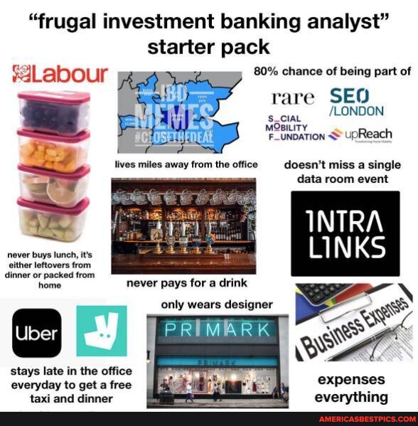 Investment Banking Memes