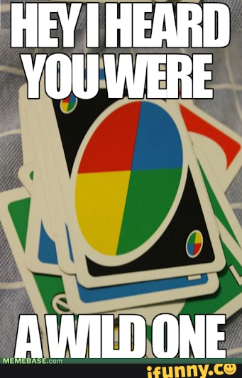Wild one - HEY HEARD YOU WERE AWILD ONE - iFunny