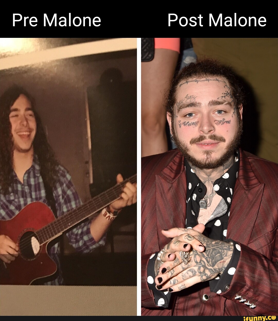 Pre Malone Post Malone I - iFunny