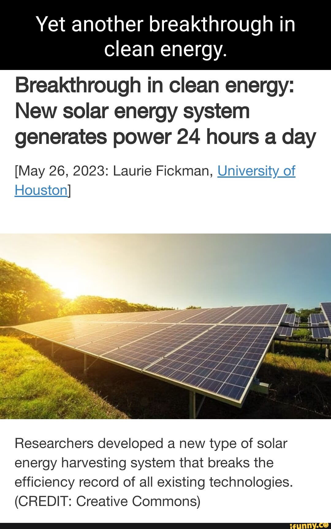 Creative Commons Solar System