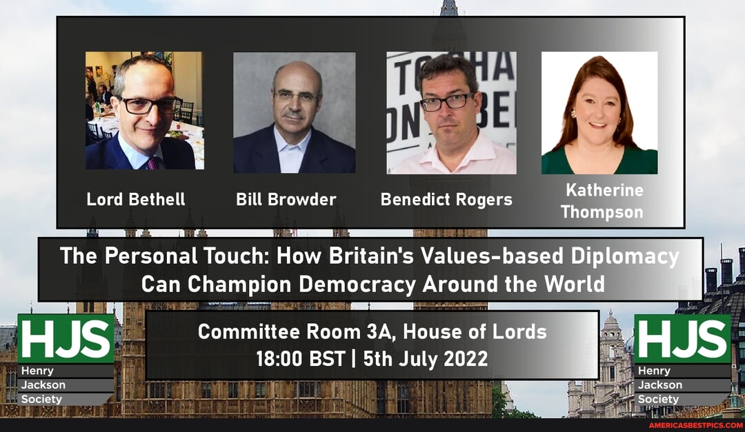 Lord Bethell Bill Browder Benedict Rogers The Personal Touch: How ...