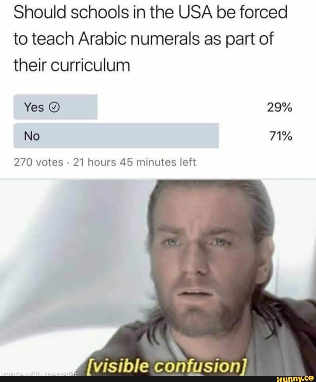 Should schools in the USA be forced to teach Arabic numerals as part of ...