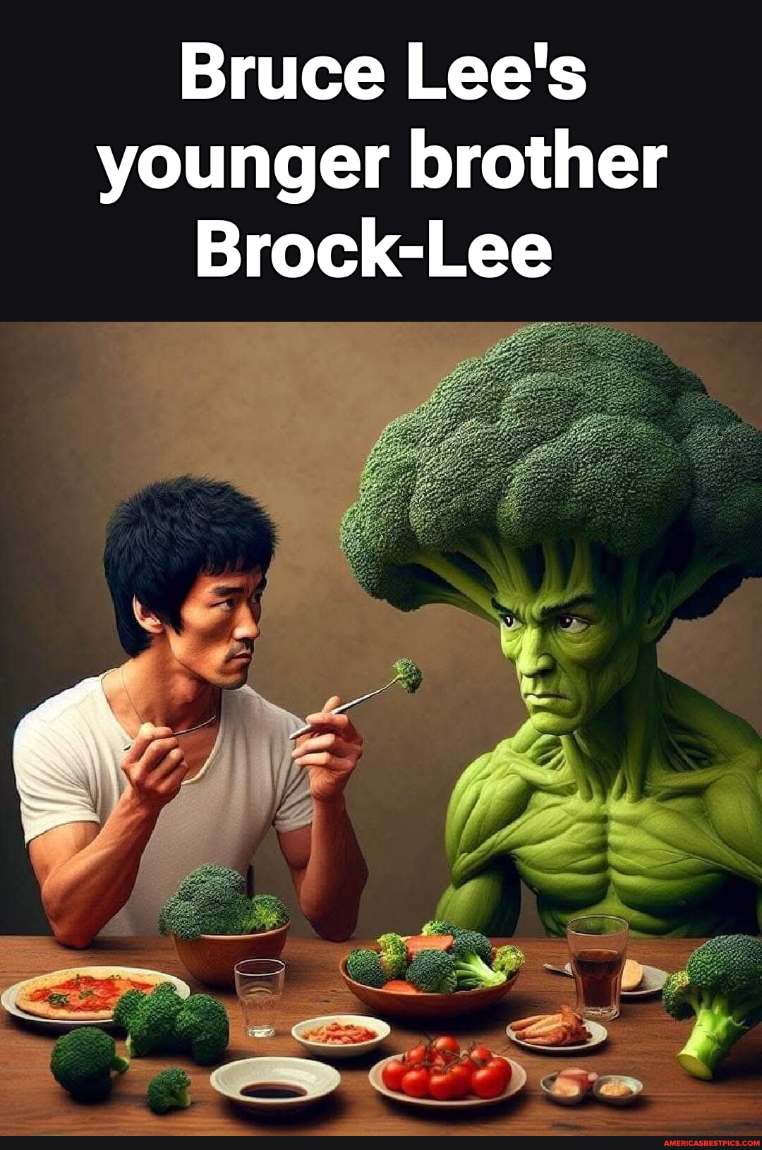Bruce Lee's younger brother Brock-Lee - America’s best pics and videos