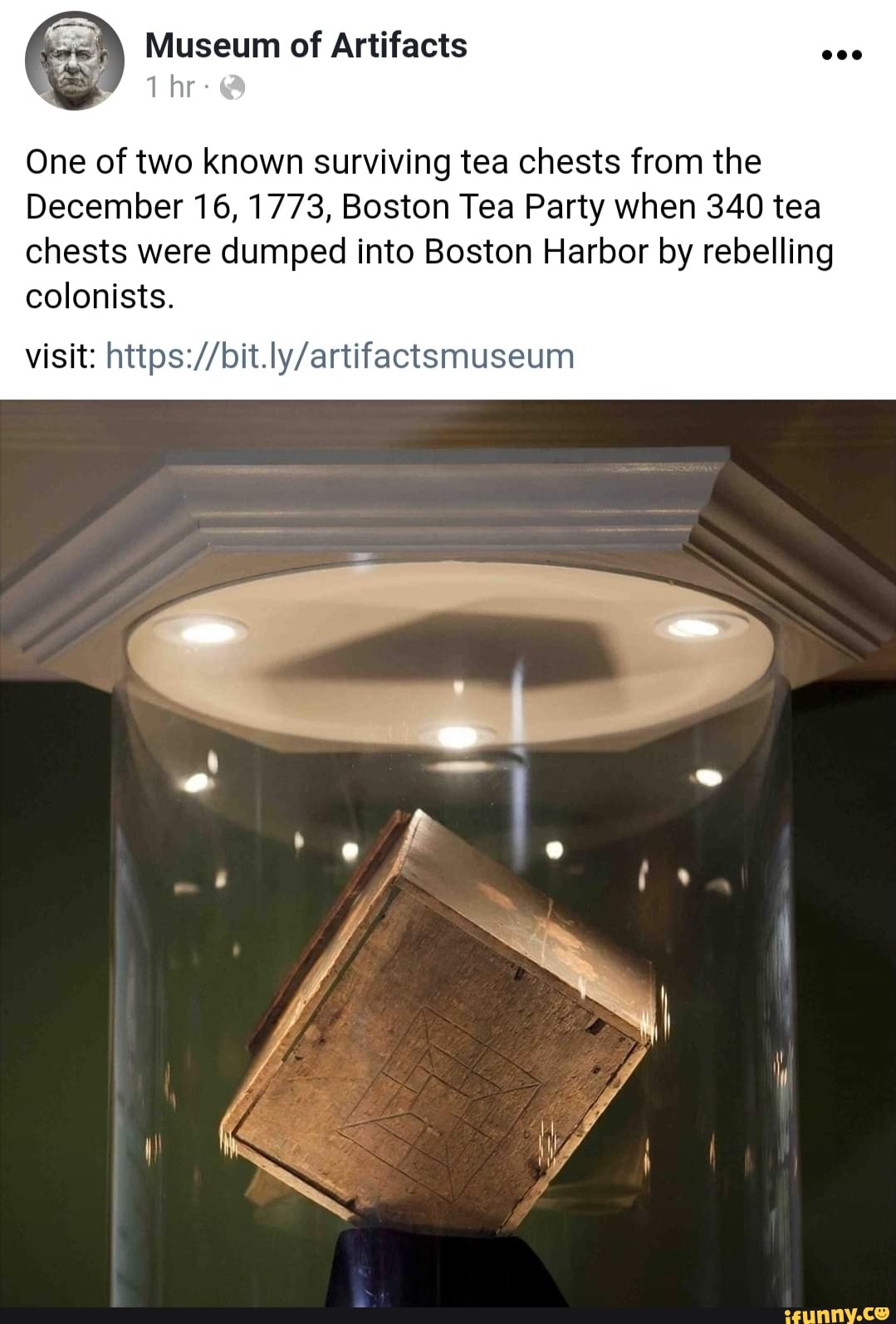 Museum of Artifacts One of two known surviving tea chests from the ...