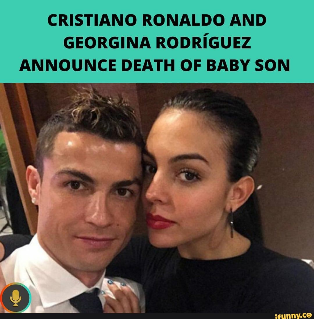 Cristiano Ronaldo Announces Death Of Son