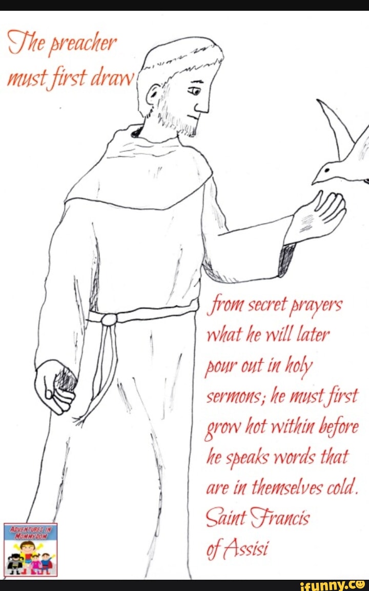 The preacher must first draw" from secret prayers what he will later ...