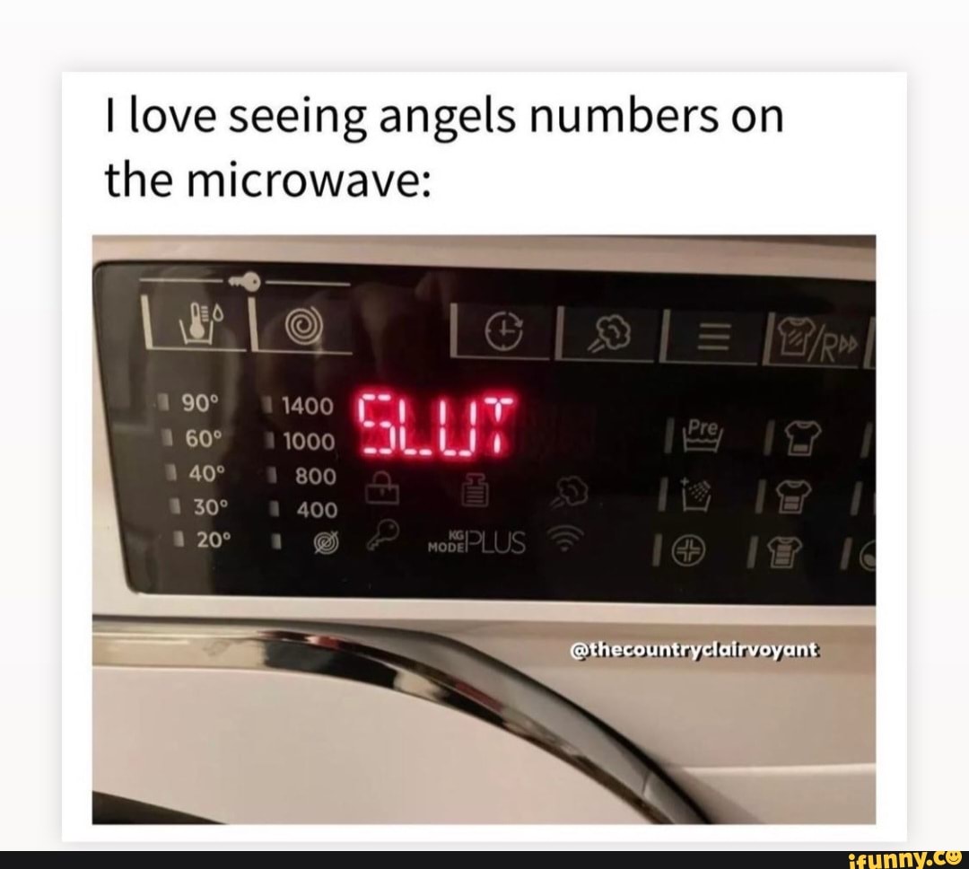 I love seeing angels numbers on the microwave: Lite woo woo 30 800 400 ...