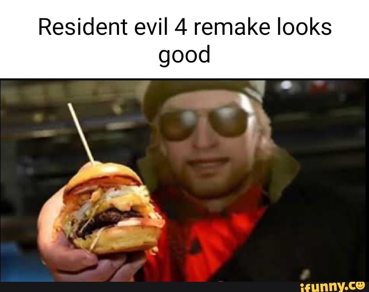 Resident evil 4 remake looks good - iFunny