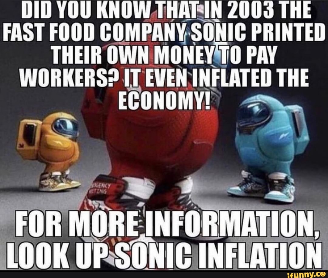 Sonic Inflation Memes Sonic Inflation