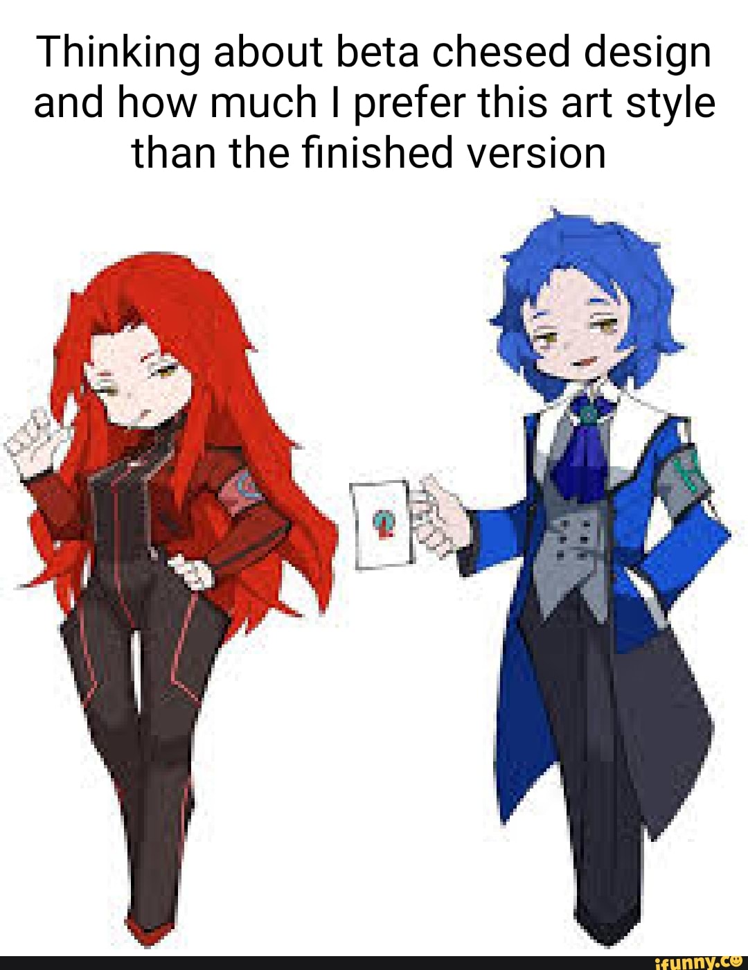 Thinking about beta chesed design and how much I prefer this art style ...