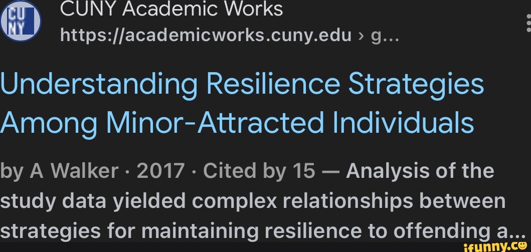 CUNY Academic Works > g... Understanding Resilience Strategies Among ...