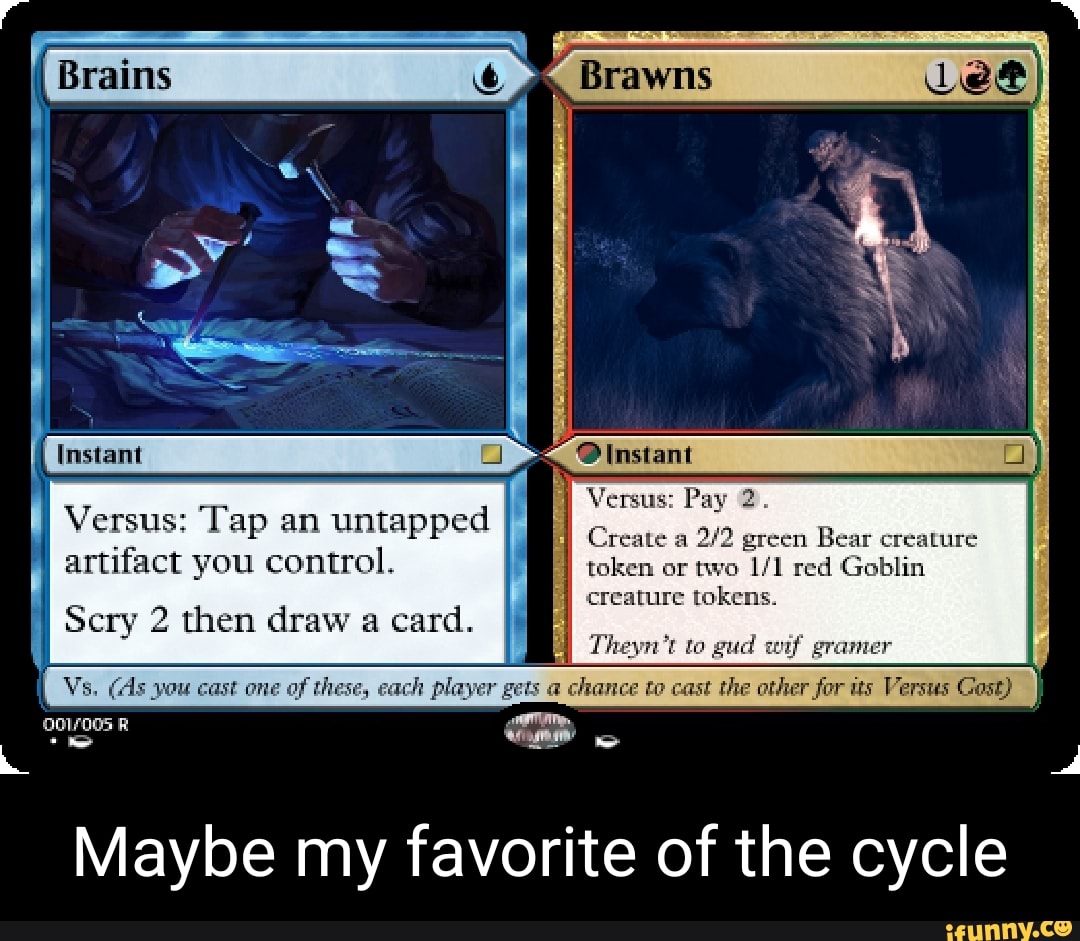 Versus: Tap an untapped artifact you control. Sery 2 then draw a card ...