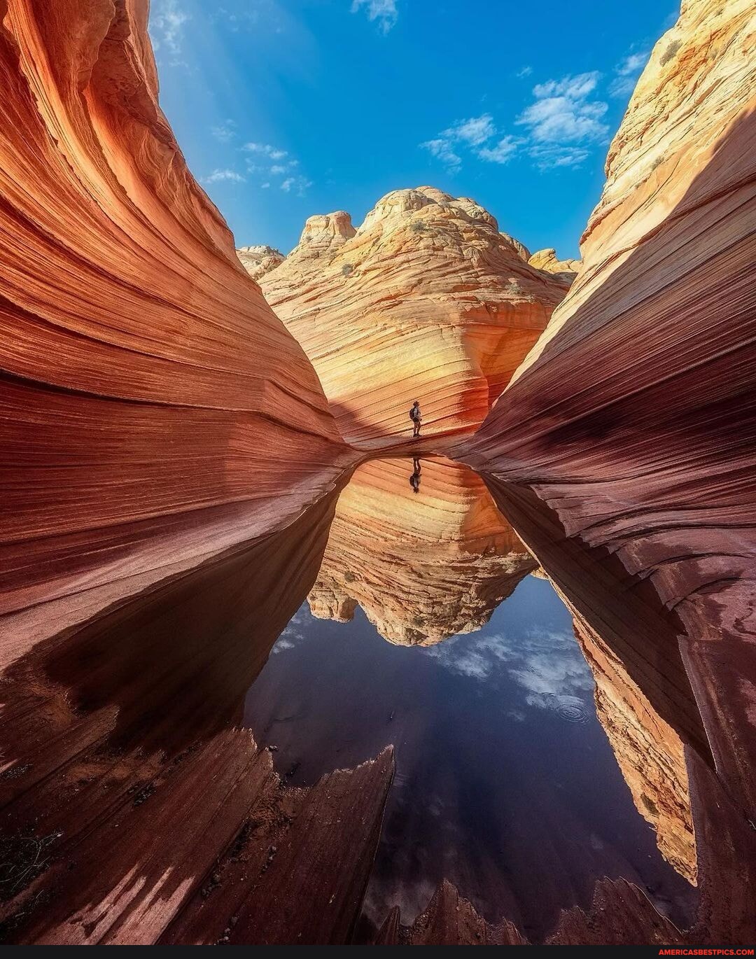 Revealing the beauty of The Wave’s swirling sandstone formations and ...