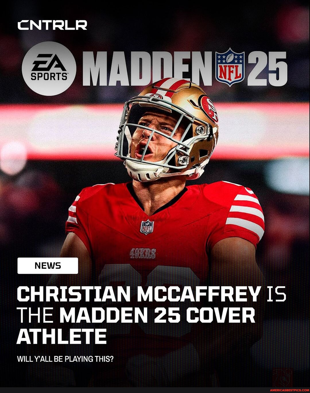 Christian McCaffrey is officially the cover athlete for Madden He is ...