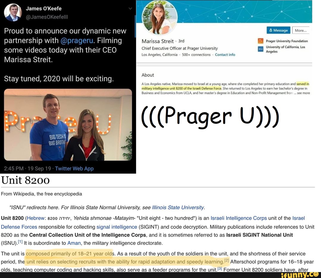 Proud to announce our dynamic new partnership with @prageru. Filming ...